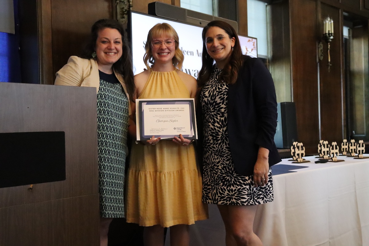 Sr. Rose Anne Schultz, CSC Mission Awards | Saint Mary's College, Notre ...